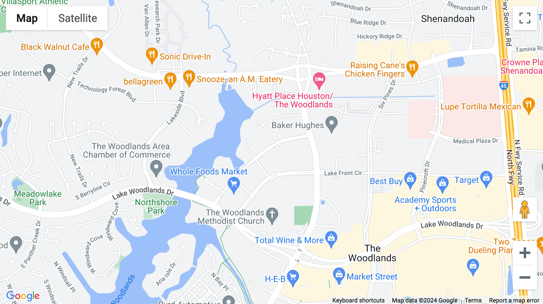 Serviced offices to rent and lease at 1725 Hughes Landing Boulevard ...